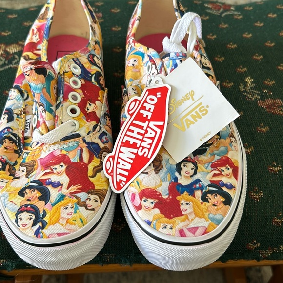 Vans | Shoes | Vans Shoes Van X Disney Princess Limited Edition Tie ...